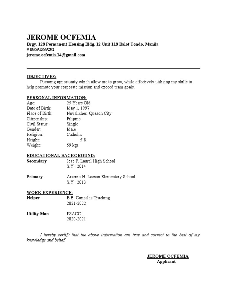 Jerome Ocfemia: Brgy. 128 Permanent Housing Bldg. 12 Unit 118 Balot ...