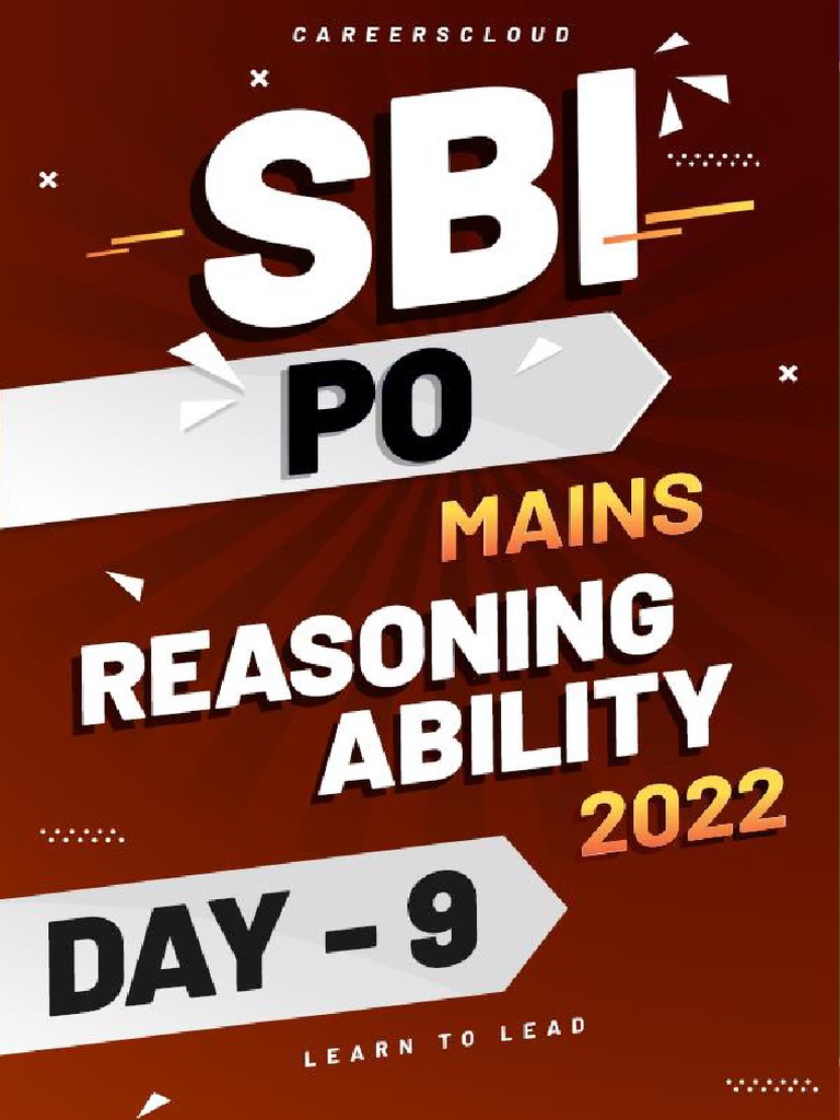 Sbi Po Mains Reas Day9 | PDF | Google Play