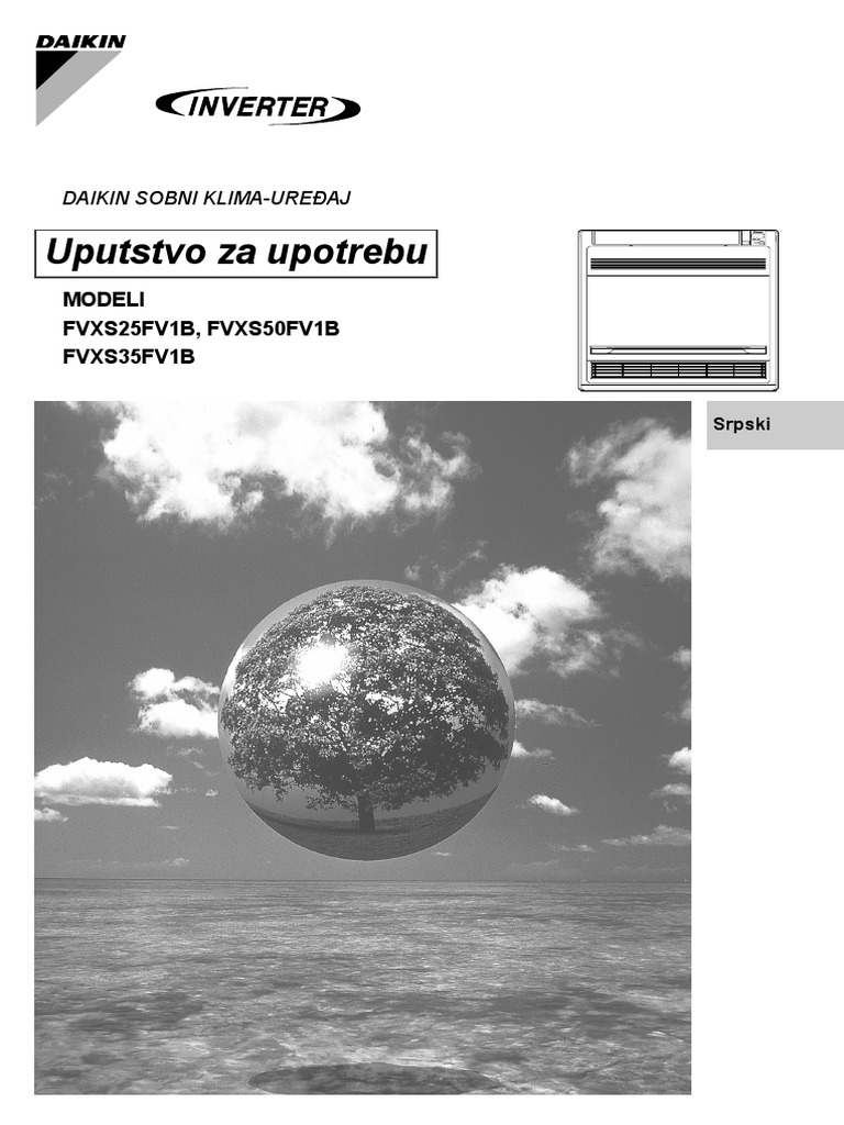 FVXS-F - 3PSR191290-1M - Operation Manuals - Serbian | PDF