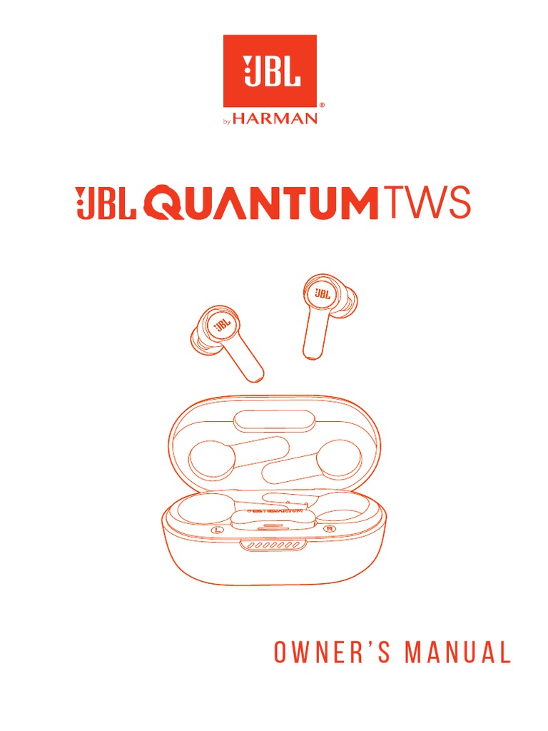 HP JBL Quantum TWS OM SOP EN V7 | PDF | Headphones | Bluetooth