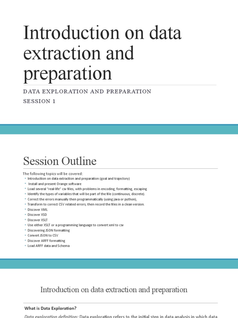 Data Prep Session 1 Pdf Xml Xslt 9694