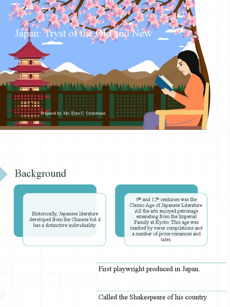 Japan Literature | PDF | Poetry | Japanese Literature