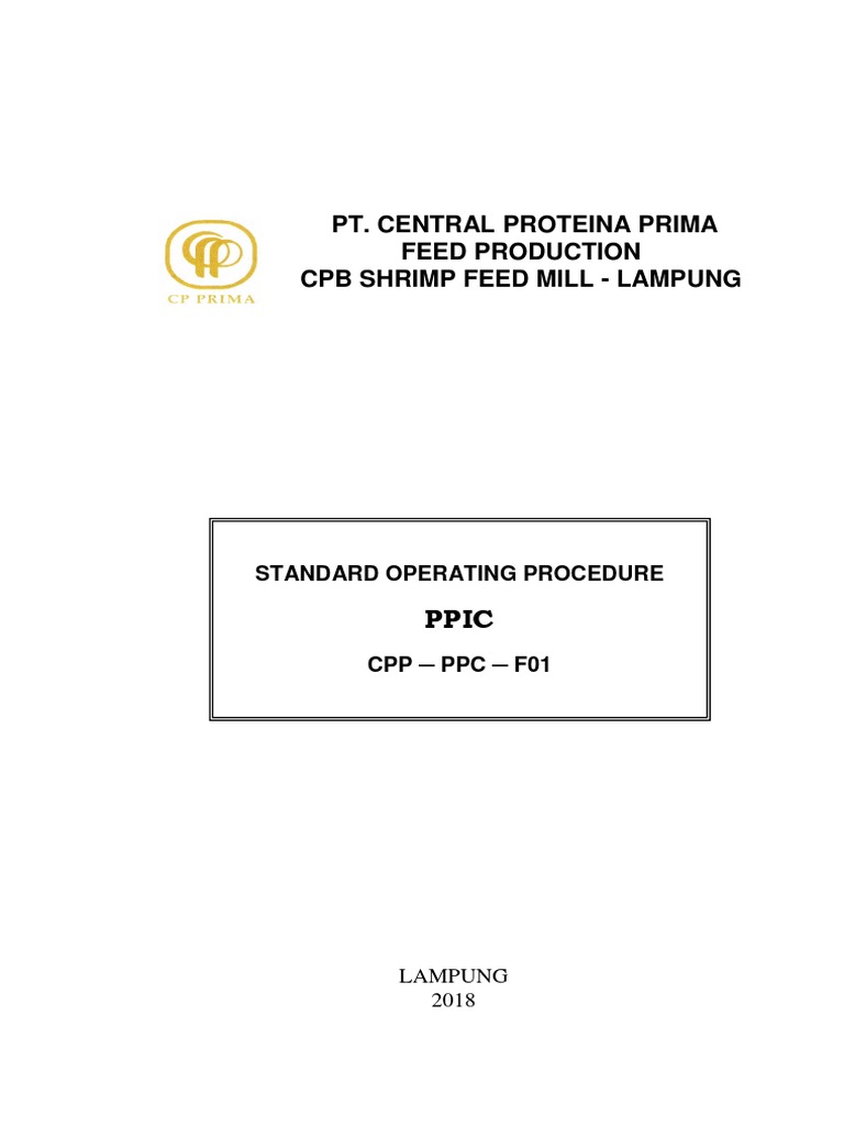 Sop Ppic | PDF