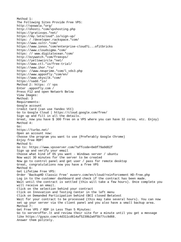 Best RDP Methods 2020 | PDF | Operating System | Remote Desktop Services
