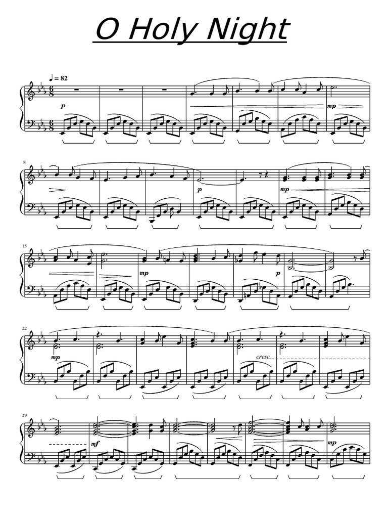 O Holy Night | PDF