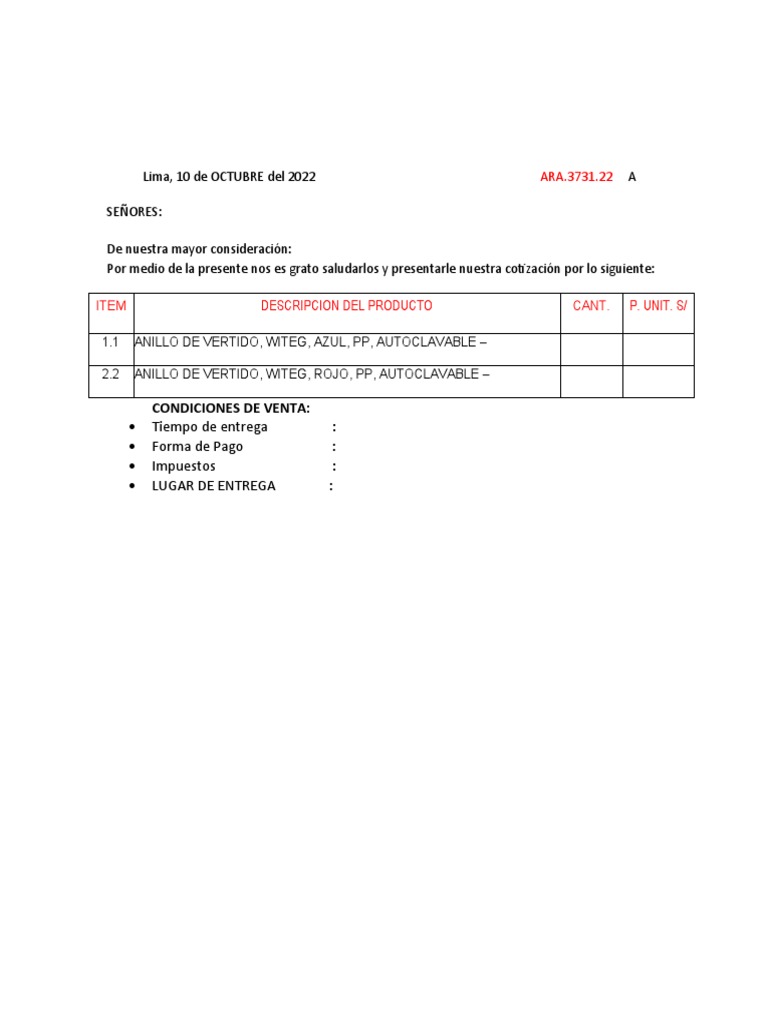 Modelo de Coti | PDF