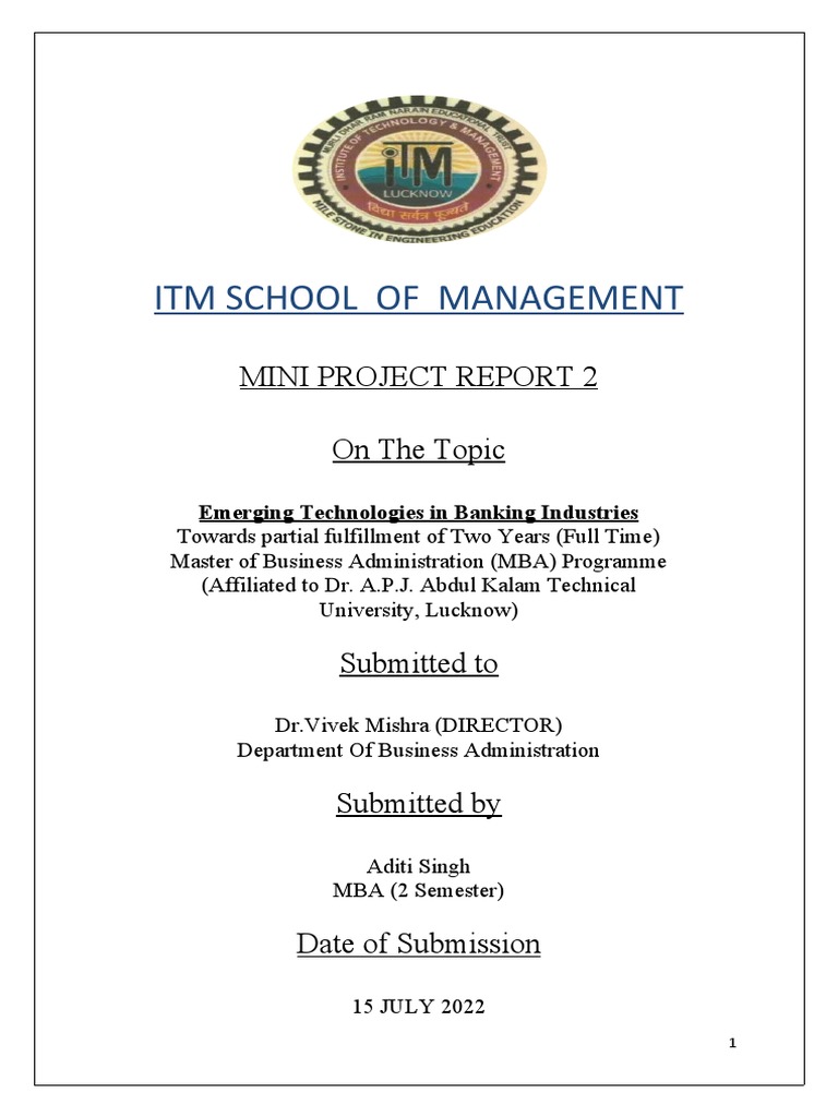 Mini Pro 2 (Aditi Singh, Mba 2 Sem) | PDF | Augmented Reality | Artificial Intelligence