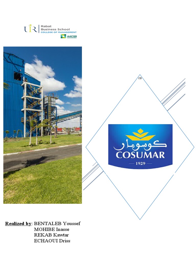 Cosumar Report | PDF | Supply Chain | Corporate Social Responsibility