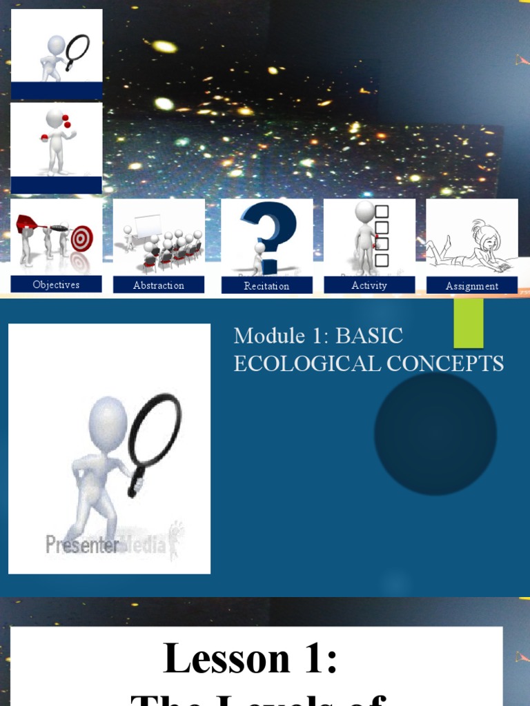 Environmental Science Module 1 | PDF | Ecosystem | Life
