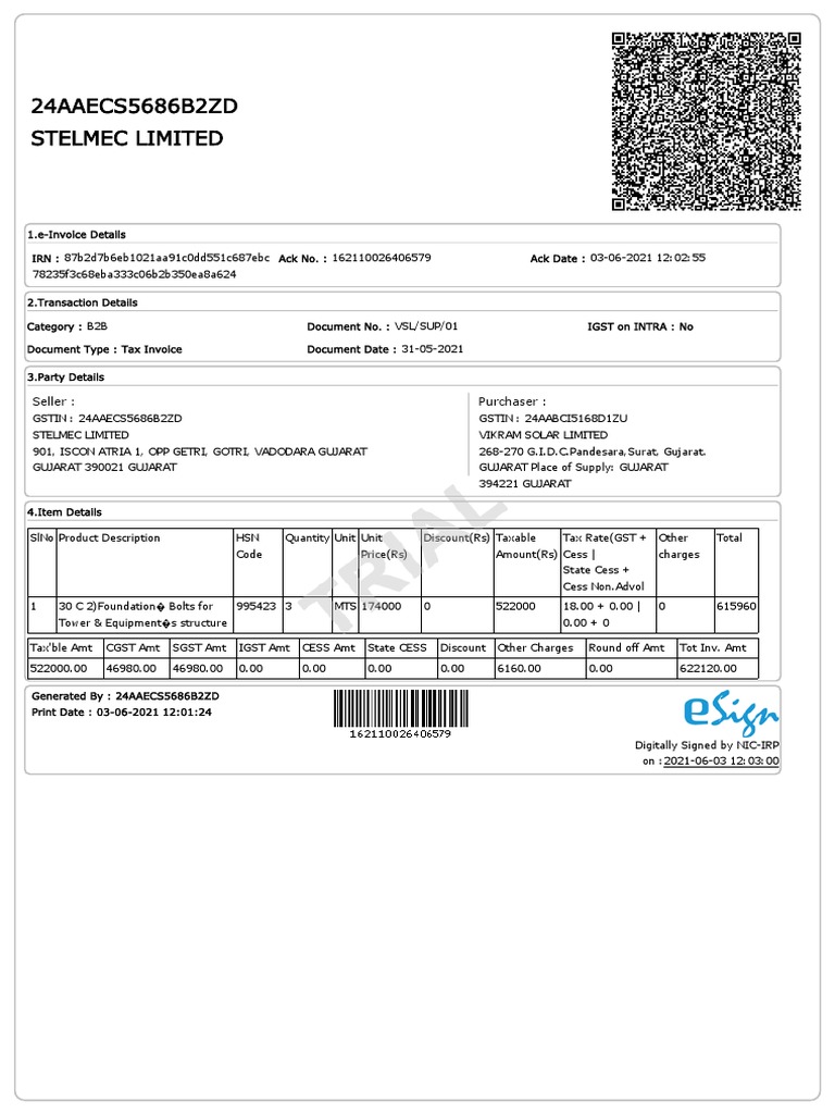 Einv1 - FDN Bolts | PDF