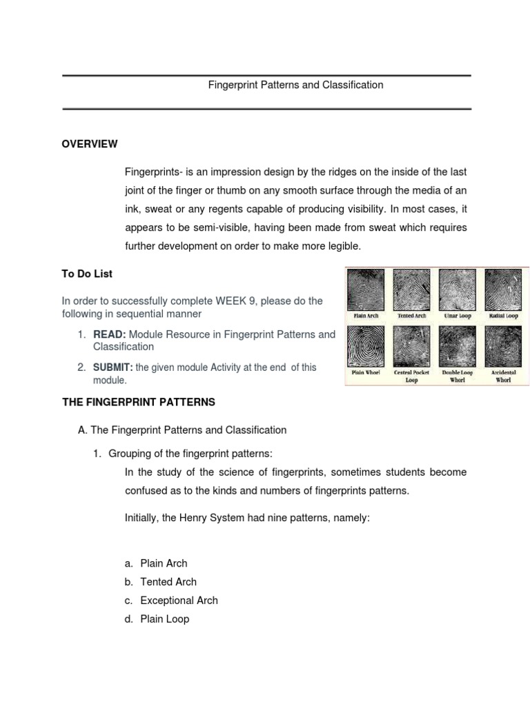 Forensic 5 | PDF | Fingerprint