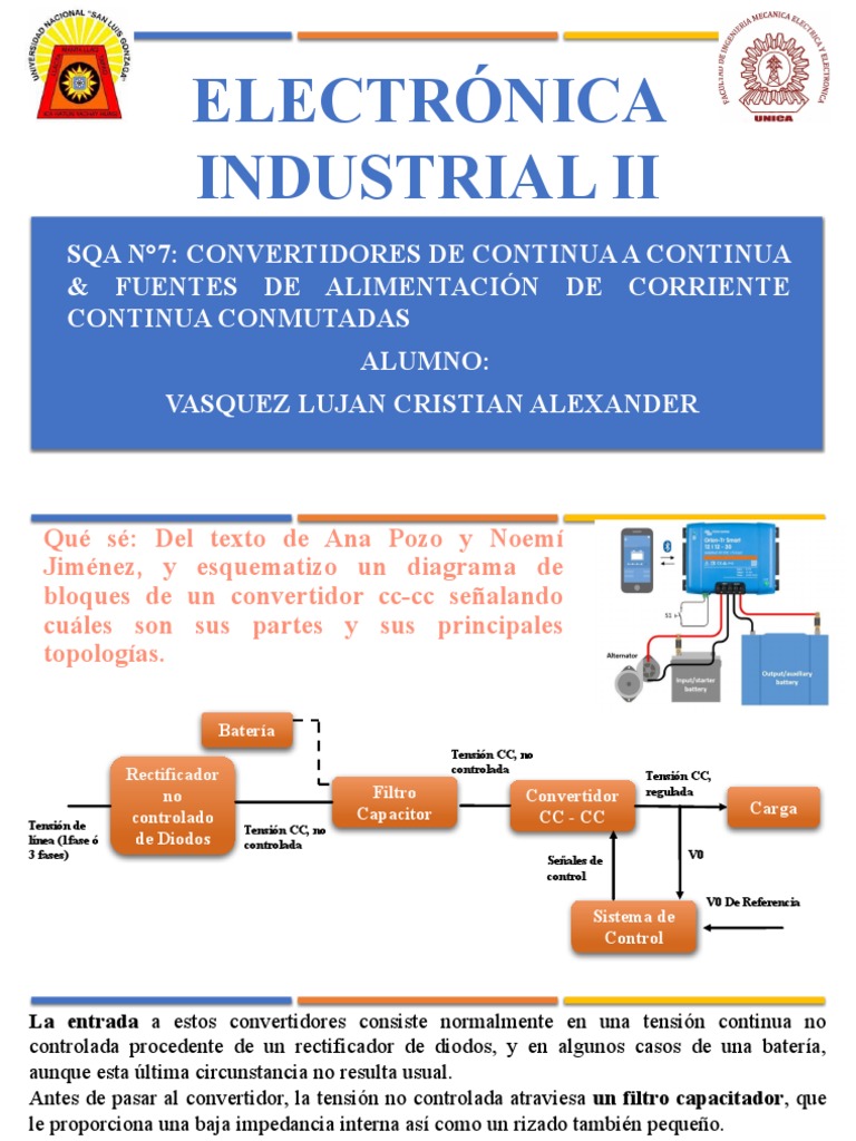 Sqa 7 Electronica Industrial Ii Pdf Fuente De Alimentación Rectificador