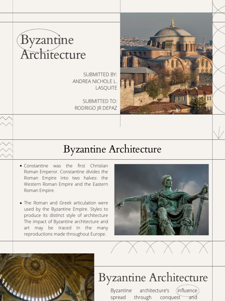 Byzantine Architecture | PDF