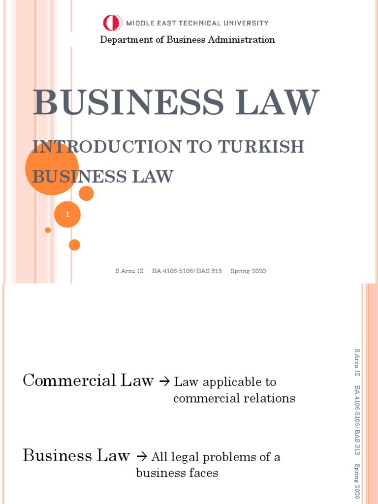 2 Business Law Introduction To Business Law 2020 | PDF | Interest ...