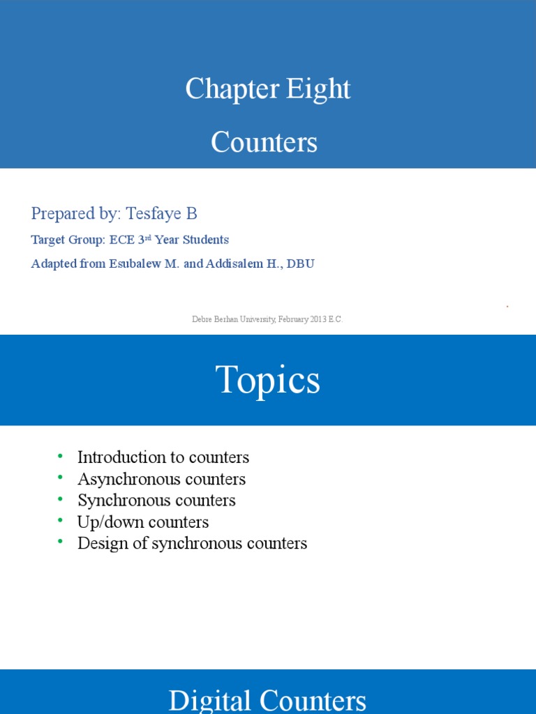 Designing Synchronous Counters: A Look at MOD-4 Up Counters | PDF | Electronic Circuits ...