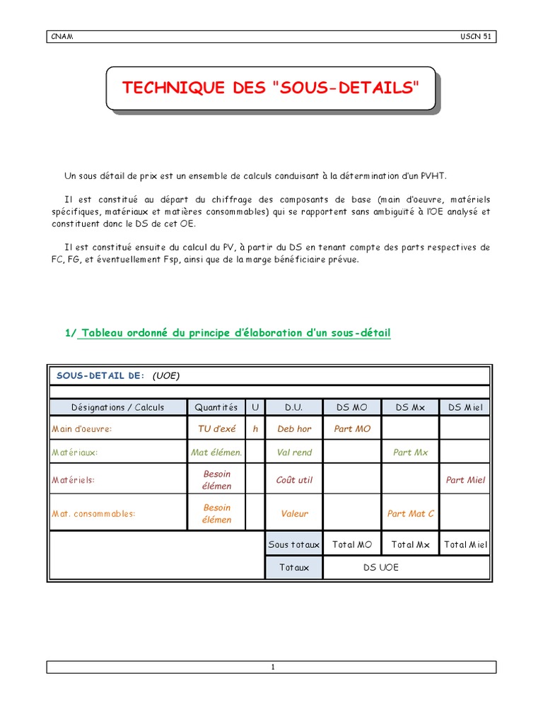 Chap6 Sous Détails | PDF