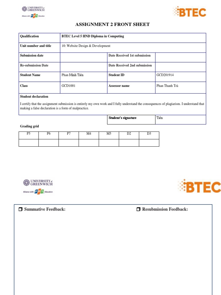 Assignment 2 Web Design | PDF | Web Design | Websites