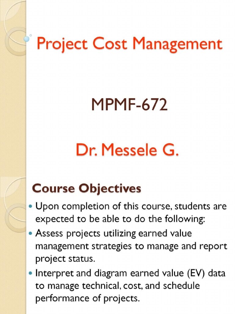 Managing Construction Project Costs: A Comprehensive Guide to Project ...