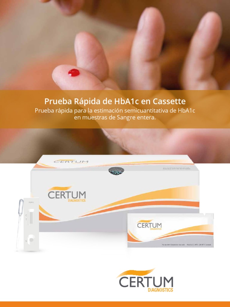 Certum HbA1c | PDF | Enfermedades y trastornos | Medicina CLINICA