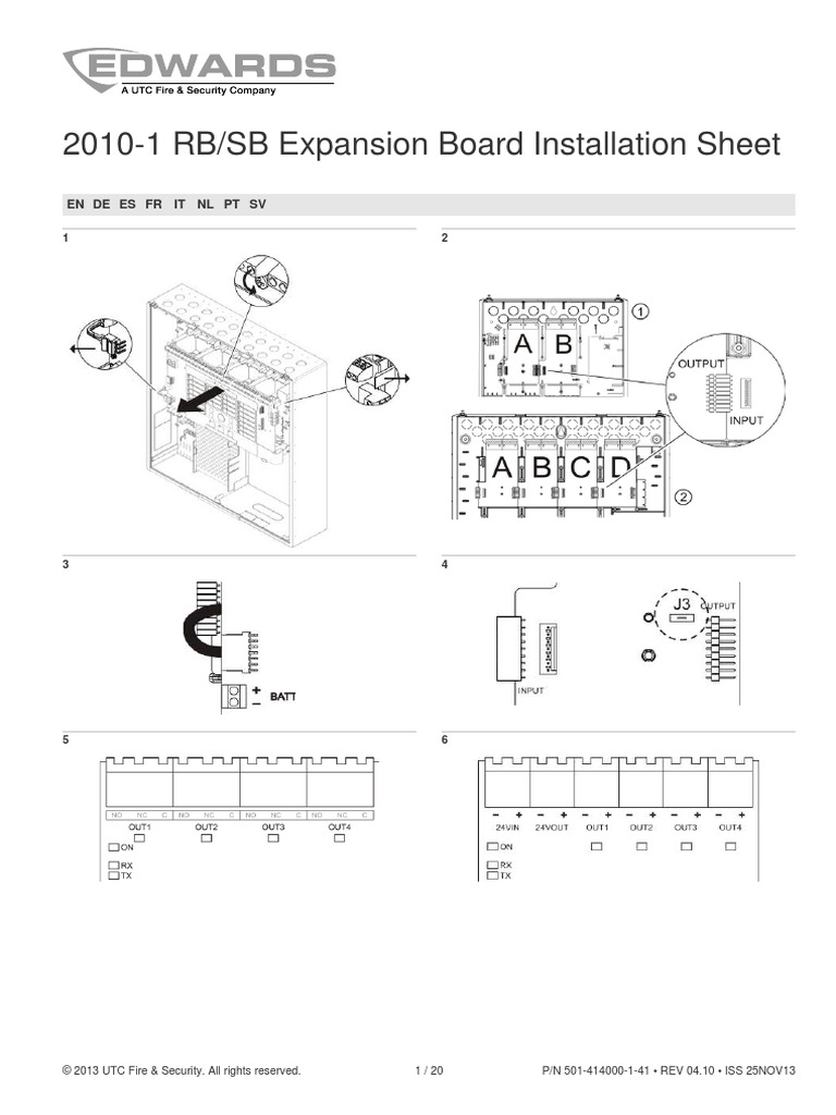 501-414000-1-41 (ML) R04.10 2010-1 RB-SB Installation Sheet | PDF ...