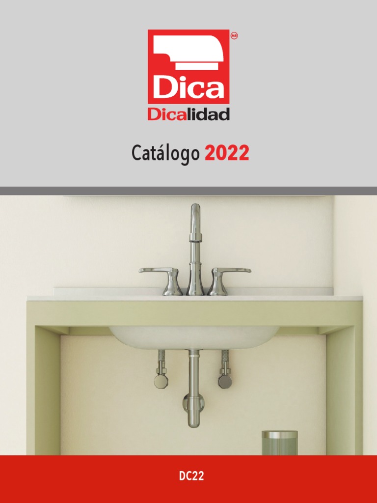 Catálogo Dica Grifería y Regadera 2022 | PDF | Tap (Válvula) | Agua