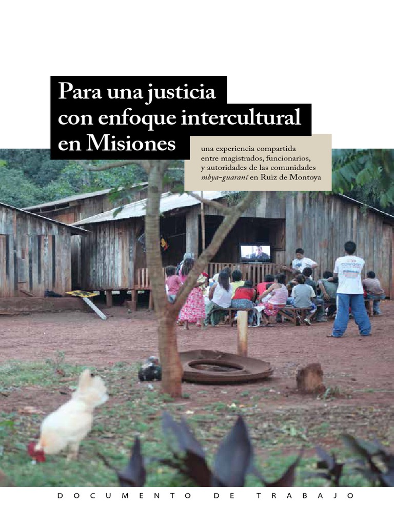 Justicia Con Enfoque Intercultural Pdf Organización Internacional