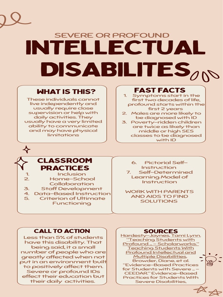 Intellectual Disabilities Flyer | PDF
