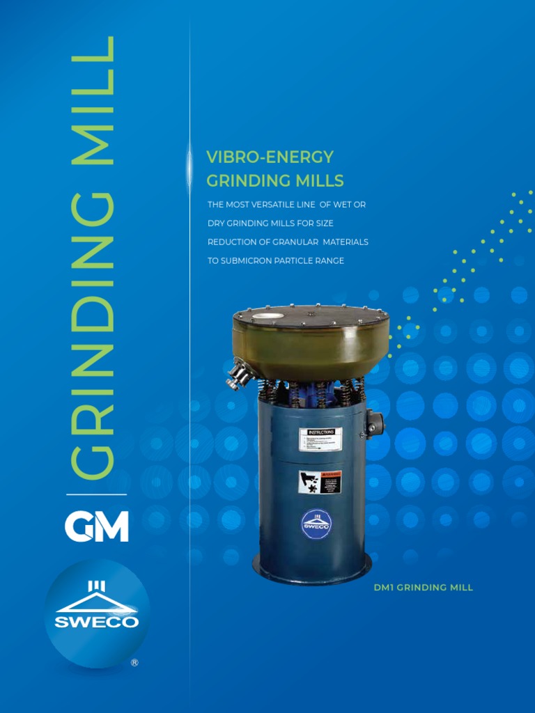 Vibroenergy Grinding Mill | PDF | Mill (Grinding) | Abrasive