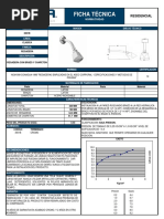 BOMBAS IUSA Centrífuga 1 HP Ficha-Tecnica | PDF