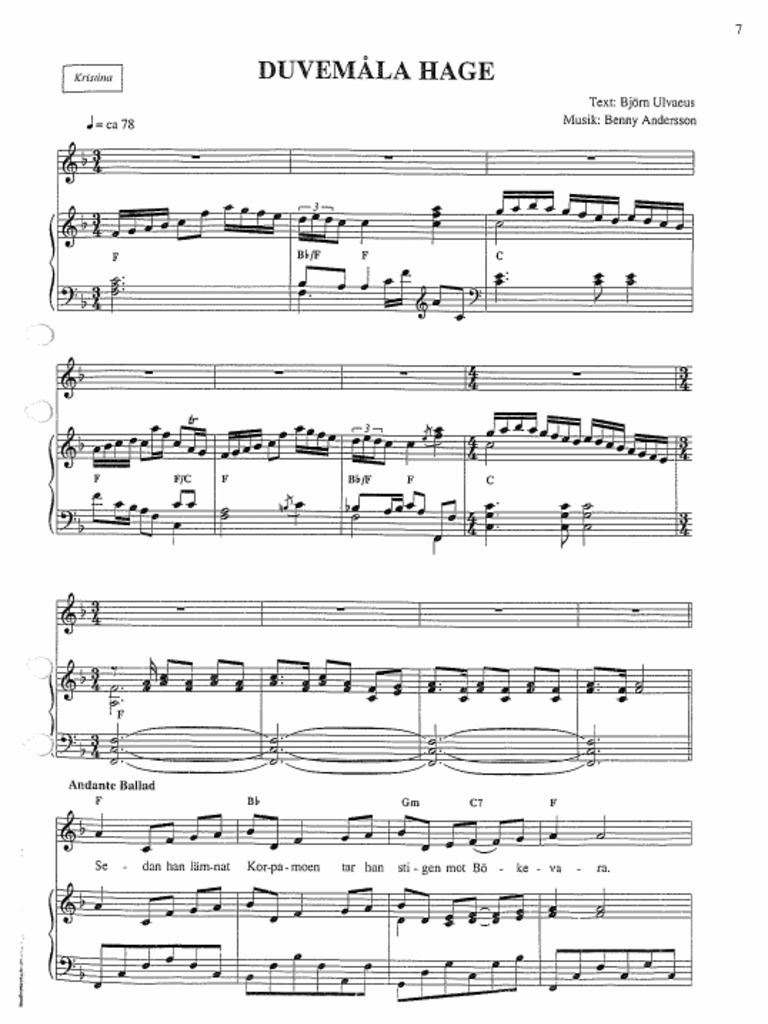 Duvemåla Hage | PDF