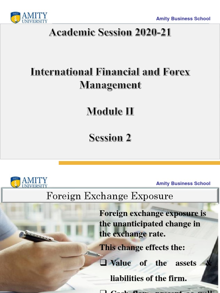 IFFM Module II Session 2 | PDF | Exchange Rate | Business