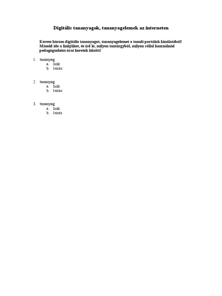OI 10óra F9 Tananyag | PDF