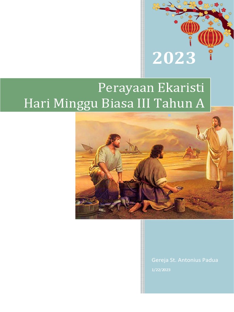 Hari Minggu Biasa III - Tahun A 2023 | PDF