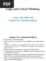 4-Logic Chpter 4 Basic Concepts of Critical Thinking | PDF | Critical ...
