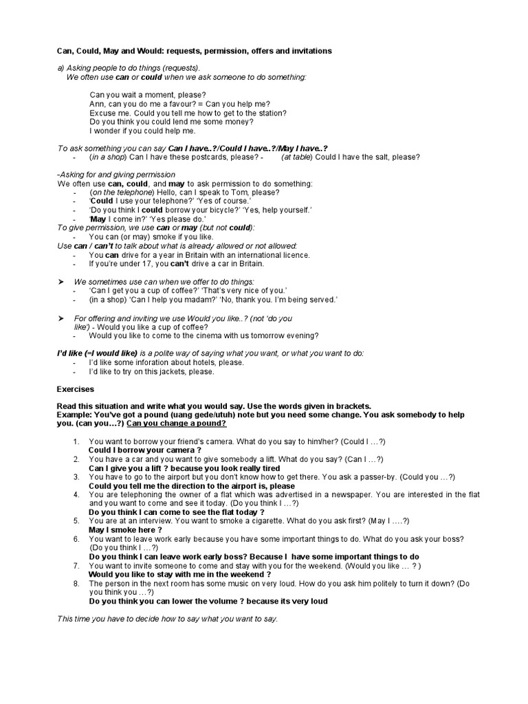 Exercise Modified | PDF