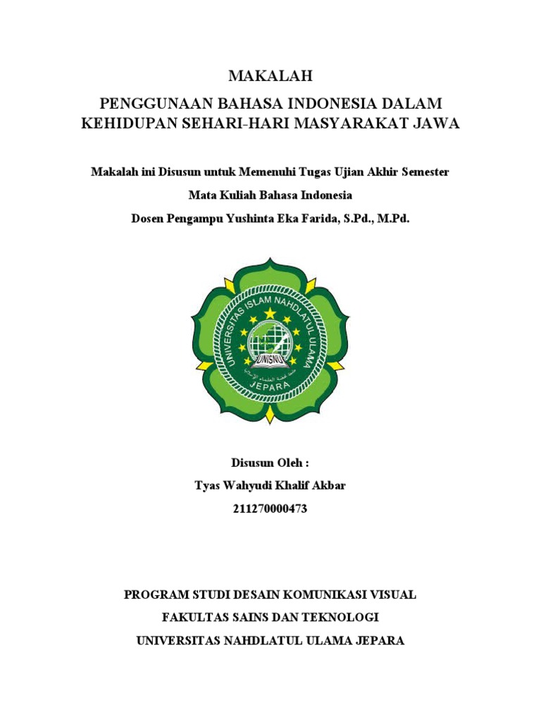 Makalah UAS BI | PDF