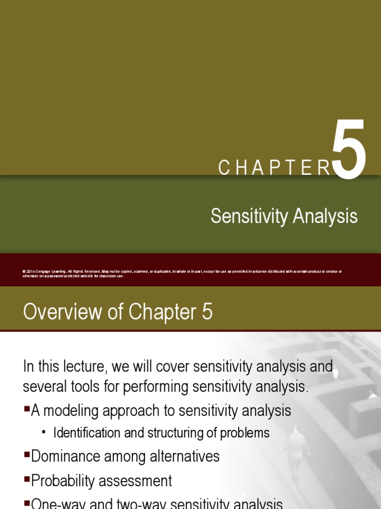 MHD Ch05 3e | PDF | Sensitivity Analysis | Stocks