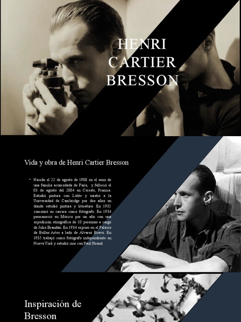 Henri Cartier-Bresson: Vida y obra del legendario fotógrafo francés ...