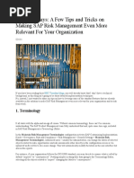 BRFPlus Initiator Rule Based On GRC Access Control Object | PDF | Screenshot | Data Management