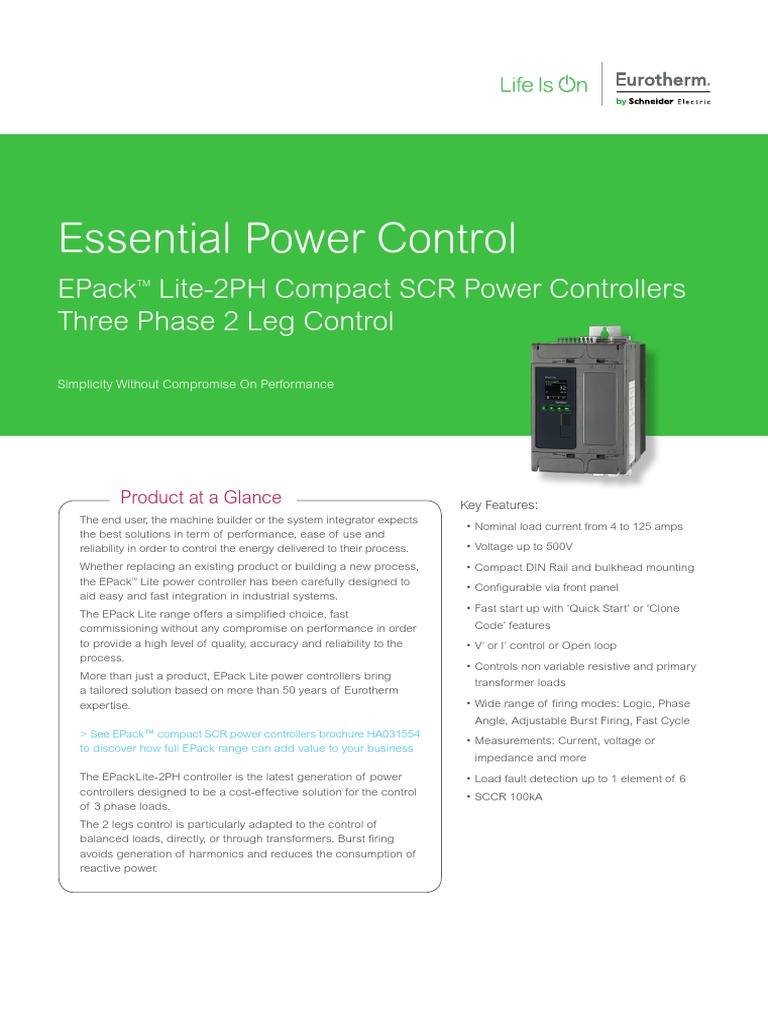EPack Lite 2PH Data Sheet (HA033175 Issue 1) | PDF | Power Supply ...