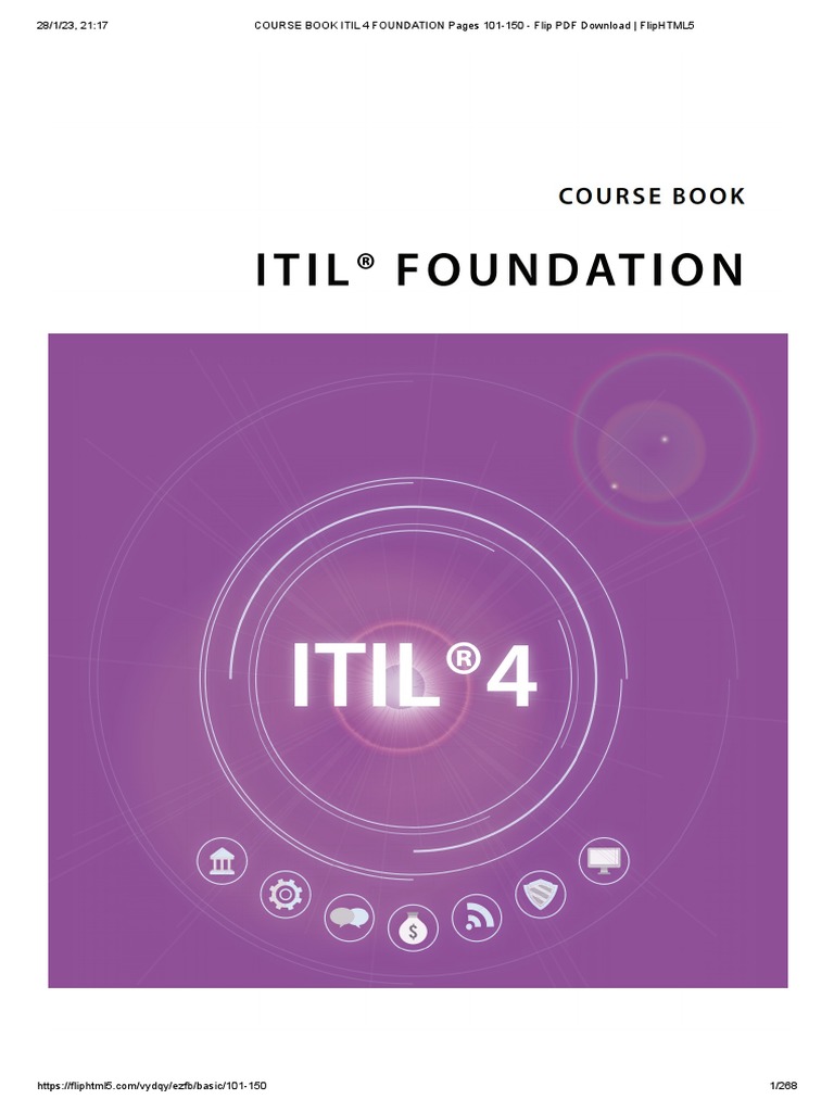 ITIL 4 Foundation Course Book Pages 101-150 | PDF