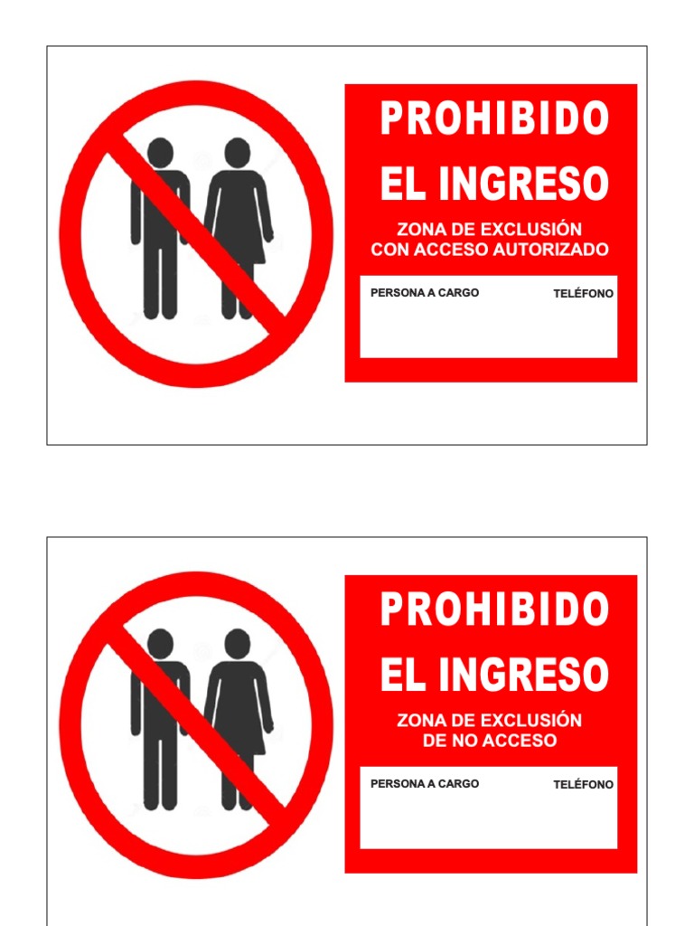 Prohibido El Ingreso | PDF