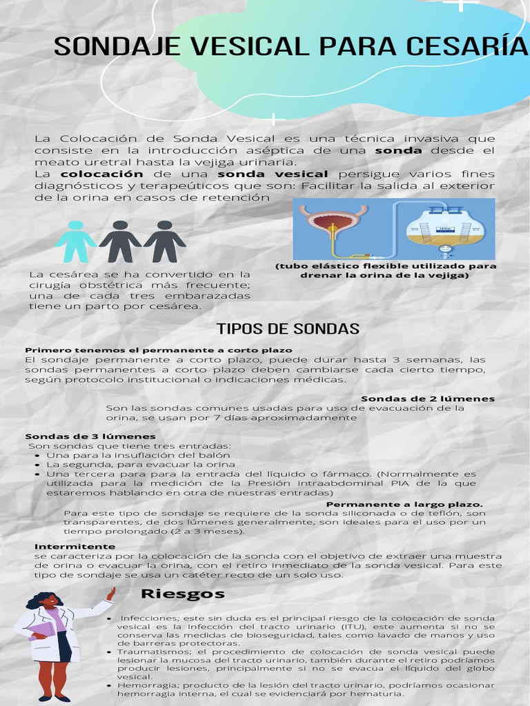 Sondaje | PDF | Vejiga urinaria | Enfermedades y trastornos