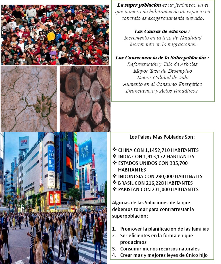 Tarea Sobrepoblacion | PDF