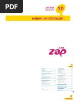 Manual ZAP BOX HD+ 3.0: Guia Completo | PDF | HDMI | Televisão digital