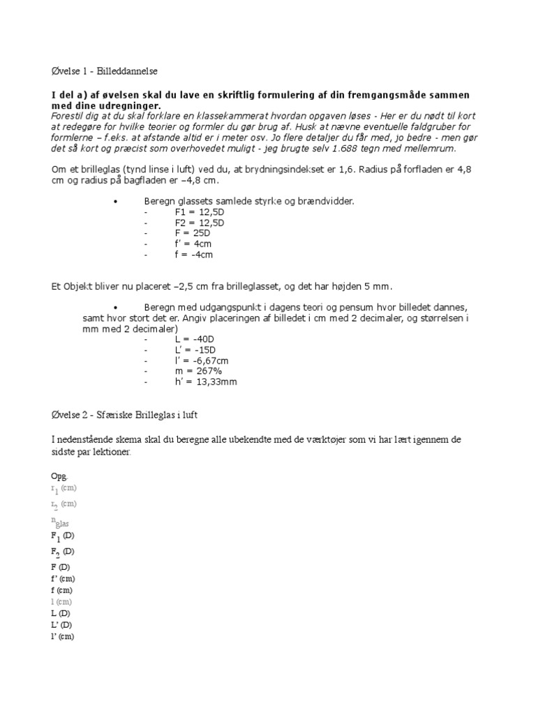 06 C - Opgaver | PDF