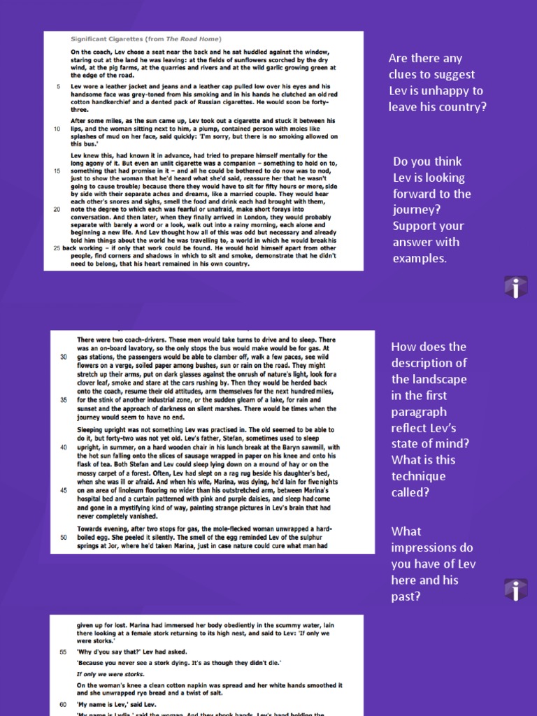 Significant Cigarettes - Annotations, Notes and Useful Videos | PDF