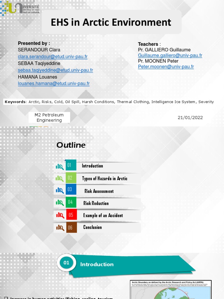 Protecting People and the Environment in the Arctic: A Discussion of ...