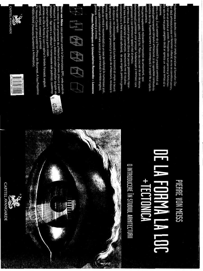 De La Forma La Loc - Pierre Von Meiss | PDF