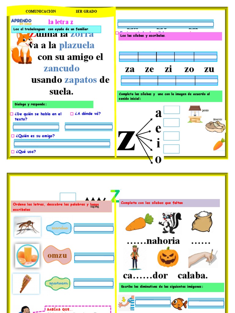 Comunicación efectiva: Un trabalenguas sobre la letra Z para ...